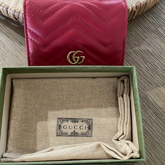 Bags | Gucci Small Wallet With Box And Cover | Poshmark